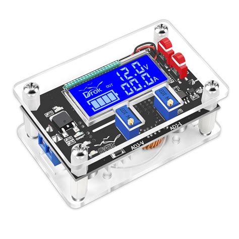 Drok Dc Buck Converter Adjustable Voltage Regulator 12v 6v 32v To 15