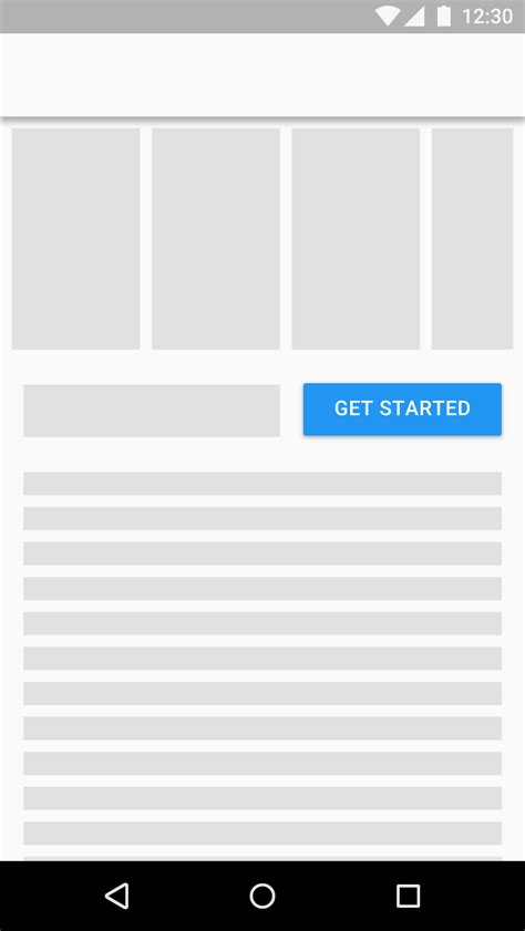 Buttons Components Material Design
