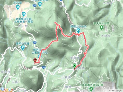 絹絲瀑布 冷水坑 七星山主東峰 苗圃 健行筆記