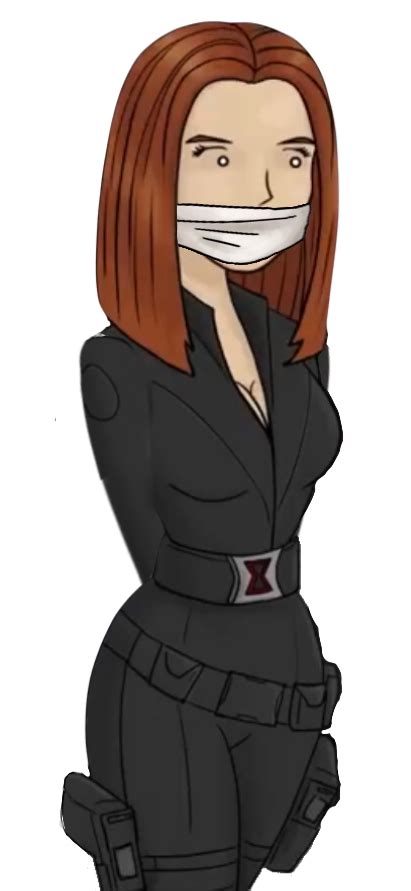 Hishe Black Widow Bound And Gagged By Gtwmfan On Deviantart