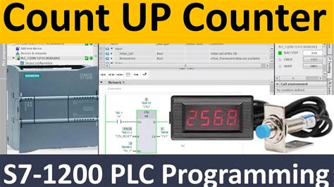 Count Up Counter Siemens Tia Portal S7 1200 Plc Programming What Is Up Counter In Plc Hindi