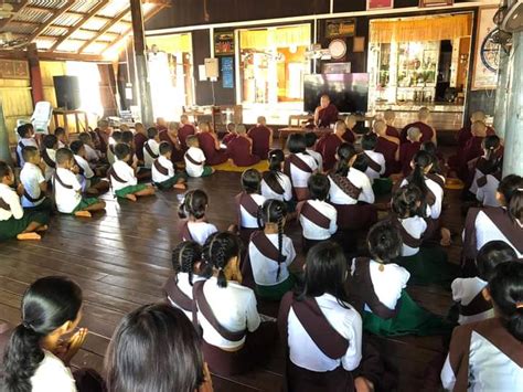 လှိုင်းဘွဲမြို့နယ် မဲဆမိတ်ကျေးရွာတွင် ယဉ်ကျေးလိမ္မာ ဓမ္မစကူးလ်သင်တန်း ဖွင့်လှစ်သင်ကြားပေး