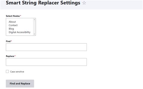 Smart String Replacer