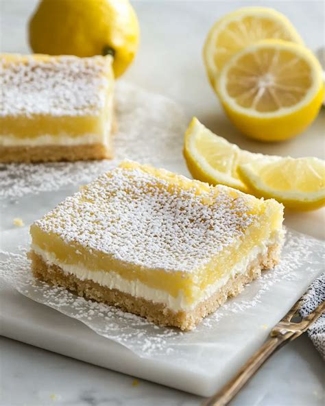 Cream Cheese Lemon Bars Platchaud