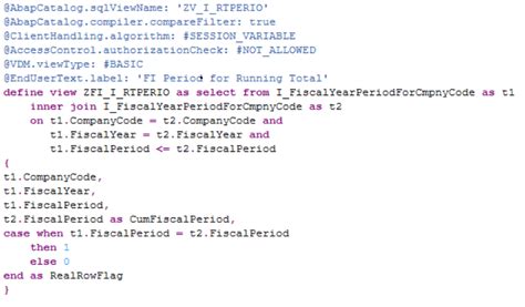 Sap Abap Central Methods Of Running Total Calculation In Abap Cds Views