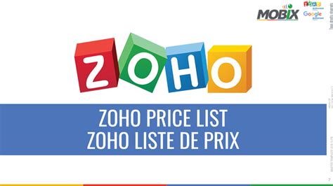 PRICE ZOHO Mobix Group