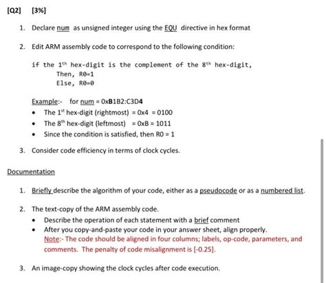 Q2 3 1 Declare Num As Unsigned Integer Using