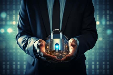 Premium Photo Shielding Business And Financial Data A Cyber Security Revolution Through