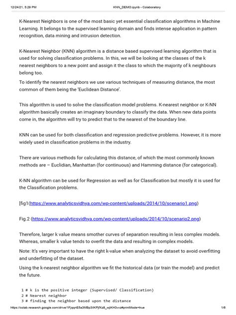 Knn Demo Pdf