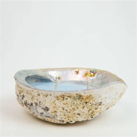 Eco Friendly Abalone Candle Shells Natural And Customizable
