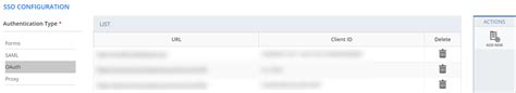 Sso Configuration Oauth