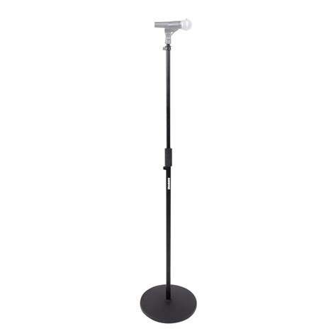 12 Round Base Mic Stand Shure Licensed Product By Gator
