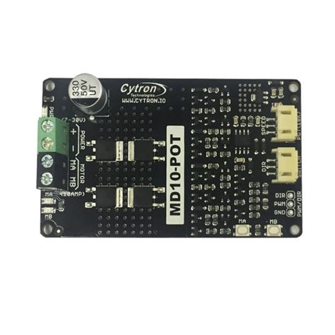 Buy Cytron Md10 Pot 10a Dc Motor Driver Online At Best Price