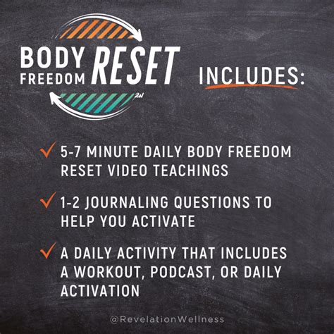 The Body Freedom Reset 5 Days To Healthy And Whole Living