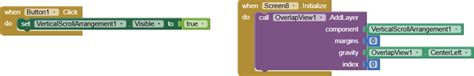Overlap View Extension Create Overlying Layout Extensions Mit App Inventor Community