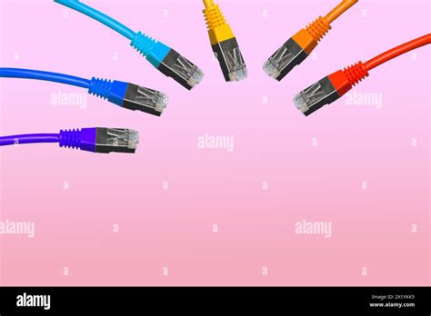 Close Up Of Colored Cable For Connecting Inverter Control Panel Ve Close Up Of Colored Cable For Connecting Inverter Control Panel Ve
