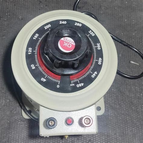 6w 5 A Round Single Phase Variac Transformer At ₹ 1750 In New Delhi
