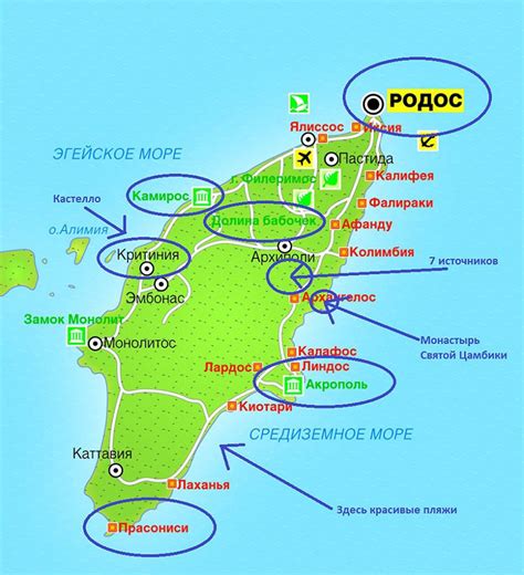 Достопримечательности Родоса