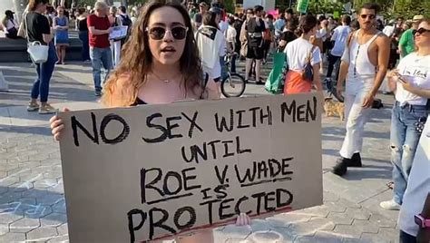 Women Threaten To Go On SEX STRIKE In Protest Over SCOTUS Overturning Roe V Wade Daily Mail Online