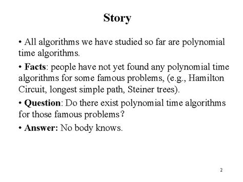 Npcomplete Problems Polynomial Time Vs Exponential Time Polynomial