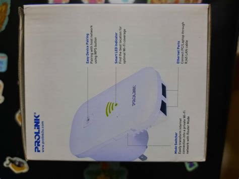 Prolink Wireless N Extender 3 In 1 Device Router Wifi Extender Signal Booster 300mbps