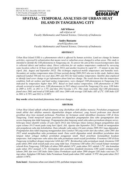 Pdf Spatial Temporal Analysis Of Urban Heat Island In · 2020 5