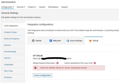 hosted sonarqube not decorating hosted gitlab sonarqube server community build sonar community
