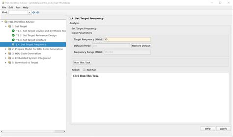 Using A Fixed Point Solver On Speedgoat Model