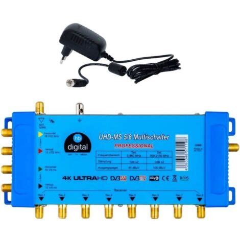Commutateur Multiple Pmse 5 8 1x Sat Jusquà 8 Récepteurs Récepteur