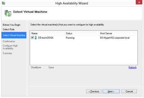 Migrating Hyper V Virtual Machines To A Failover Cluster Credera
