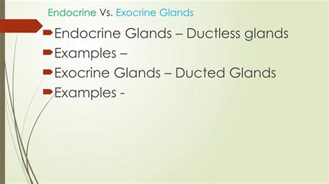 Hormones And The Endocrine Systems In Humanspptx