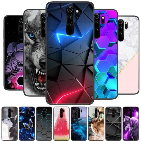 For Xiaomi Redmi Note 8 Pro Case Silicon Back Cover Phone Case For