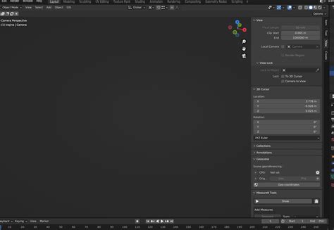 Why Is Camera View Not Visible In Layout Tab Blender Stack Exchange