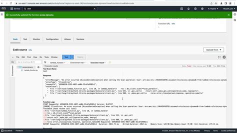 Fetch All Items From Dynamodb Table Using Boto3 And Lambda Function