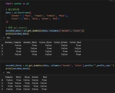 Python 教你輕鬆掌握資料獨熱編碼one Hot Encoding Pandasgetdummies 與