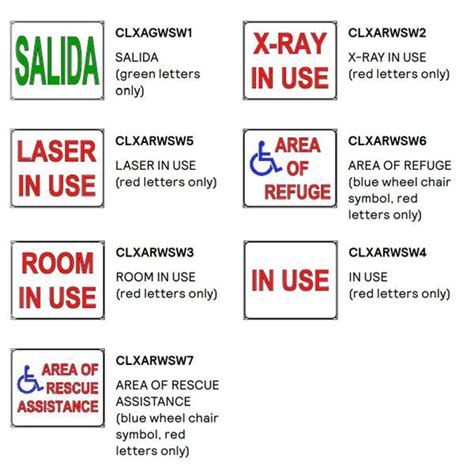 CLXNRW LED Exit Sign By Chloride