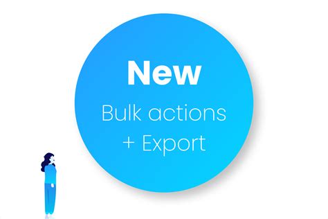 New Bulk Actions Export Profiles