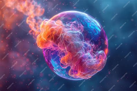 Premium Photo Artistic Interpretation Of A Chlamydia Bacterium