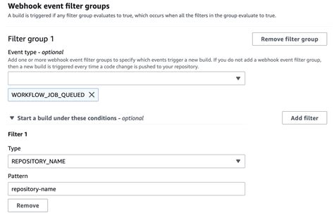github 글로벌 및 조직 웹후크 aws codebuild