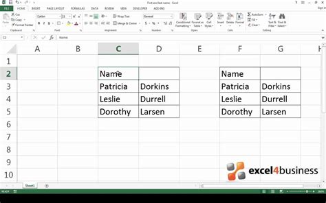 How To Merge Cells In Excel 2013 Youtube