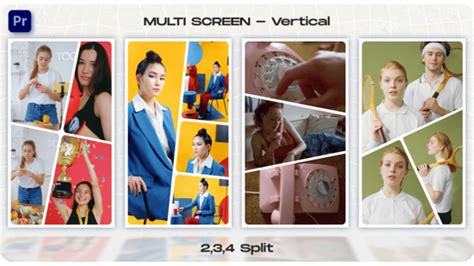 Multi Screen Vertical Broadcast Packages Ft 3 Split Screen Vertical And Vertical Split Screen
