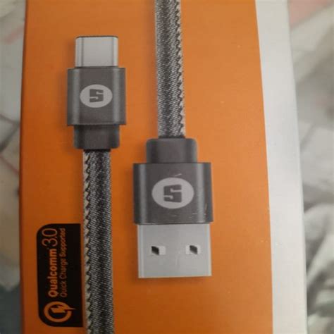 Type C High Speed Fabric Usb Cable Hamza Express
