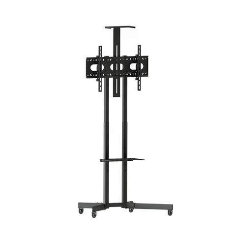 Пересувна Підлогова Презентаційна стійка кріплення для телевізора з діагоналлю 32 75 дюймів