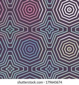 Octagon Pattern Including Seamless Sample Swatch Stock Vector Royalty Free 179643674