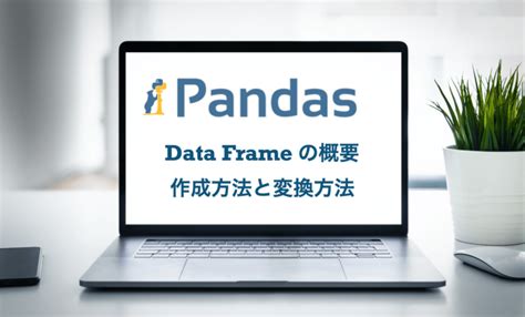 Pythonpandas DataFrameの概要と作成方法変換方法