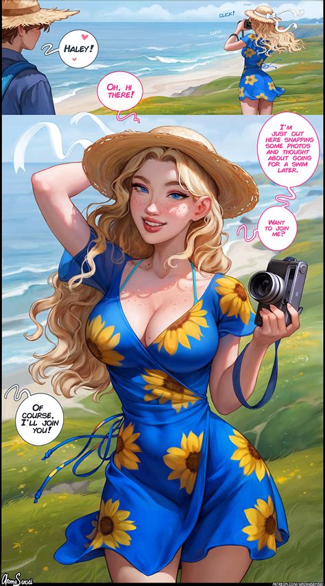 Haley Captures The Oceans Swells 📸 By Aromasensei Hentai Foundry