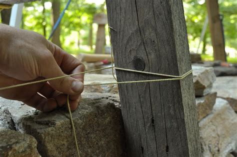 Dry Stone Resource How To Tie String Lines