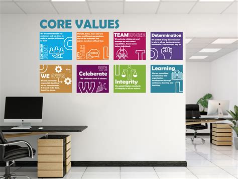 Core Values Customers Lets Talk Teamwork Determination Etsy