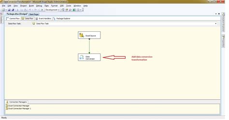 Data Conversion Transformation In Ssis 2008r2 Example Msbi Guide