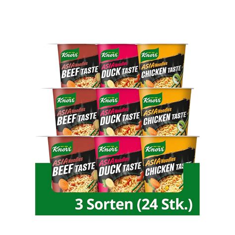 Schnelle Asia Nudeln Im Test Knorr Instant Nudeln Mix In